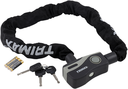 Trimax Alarm Chain Lock - MC Powersports
