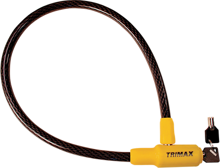 Trimax Trimaflex Max Security Quadra Braid Lock - 32-inch - MC Powersports