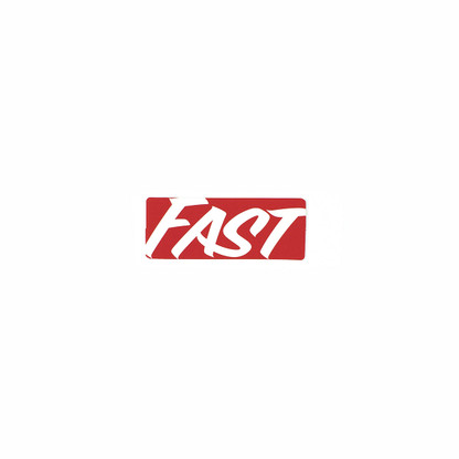 Fasthouse Red Script Sticker - MC Powersports