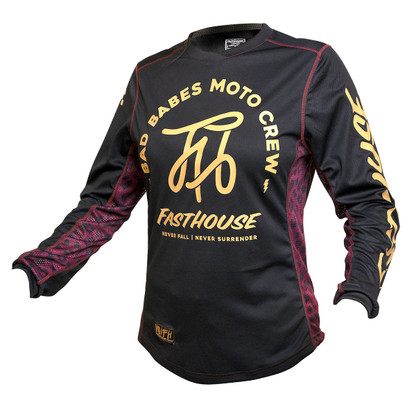 Fasthouse Women's Grindhouse Golden Script Jersey - MC Powersports