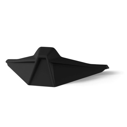100% Armega Snowmobile Nose Guard - Black - MC Powersports