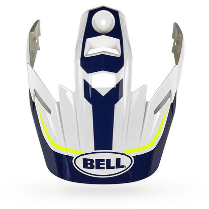 Bell Visor for MX-9 Adventure Helmet - Torch White/Blue/Yellow - MC ...