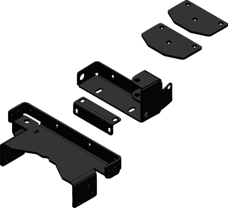 KFI Products UTV Plow Track Extension Actuator Replacement Bracket ...