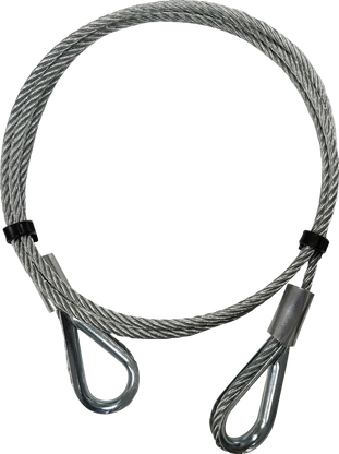 KFI Products Manual Lift - Lift Cable - Silver - MC Powersports