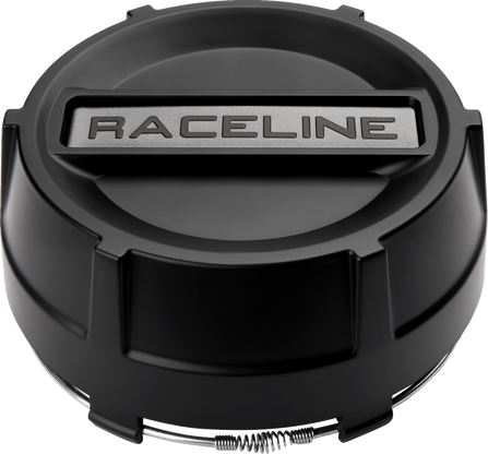 Raceline Replacement Center Cap - 4/137 | 4/156 - Black with Decal ...