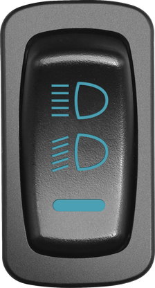 Moose Utility Low Profile Rocker Headlight Switch - MC Powersports
