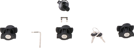 SW-Motech DUSC Lock Set - 3 Matching Locks with Keys - MC Powersports