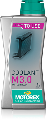Motorex Coolant M3.0 Ready To Use - 1 Liter - MC Powersports