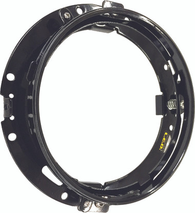 Pathfinder LED Adapter Ring and Wiring Harness Mounting Bracket - Black ...