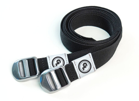 Giant Loop Cinch Straps - Black - MC Powersports