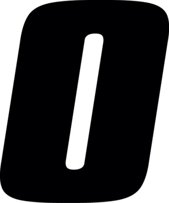 Hardline Dirt Digits Black High-Gloss Precision Die Cut Vinyl - Pack of ...