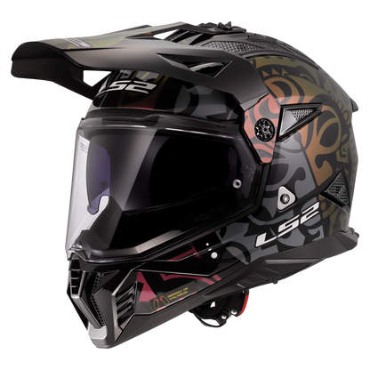 LS2 Blaze II Rangi Adventure Motorcycle Helmet - MC Powersports