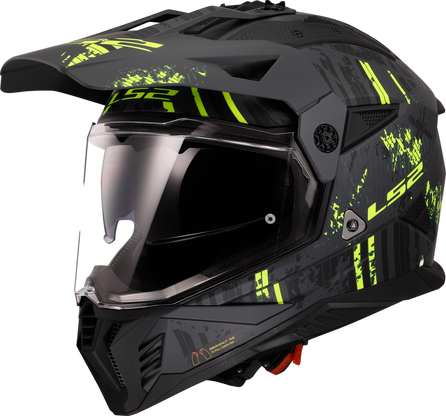 LS2 Blaze II Crazy Adventure Motorcycle Helmet - MC Powersports
