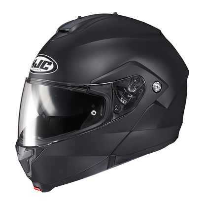 HJC C91 / C91 Plus Metallic Modular Helmet - Semi-Flat Black - 3XL Plus ...