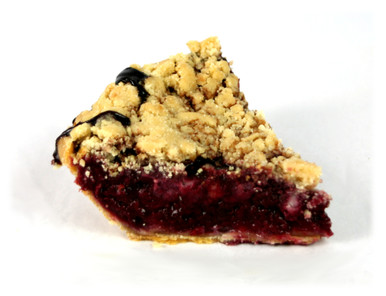Raspberry-Blackberry Crumble Pie - Sweetie Pies
