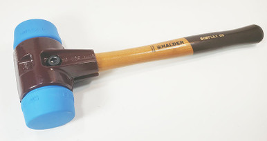 Halder Simplex Soft Blue Rubber Split Head Mallet | The Hammer Source