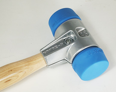 Rubber face Tank Tapper, 2 3/8" Blue Rubber with 30" handle | The ...