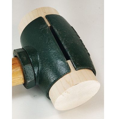 Garland Split-head Hammer with 2 3/4" WOOD faces