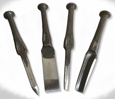 The Horse Head Chisels Set of 4 chisels | The Hammer Source