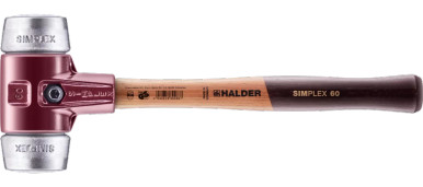 Simplex Split Head Mallet with 2.4" Aluminum Inserts | The Hammer Source