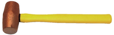 3lb Copper Hammer, 16" fiberglass handle | The Hammer Source