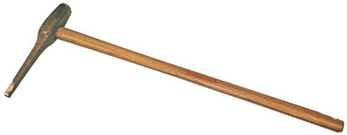 Warwood 4 lb Tie Plug Punch, 1/2" square face | The Hammer Source