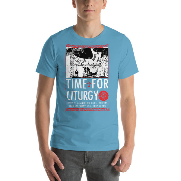 Time for Liturgy - Men's T-Shirt - Uncut Mountain Supply
