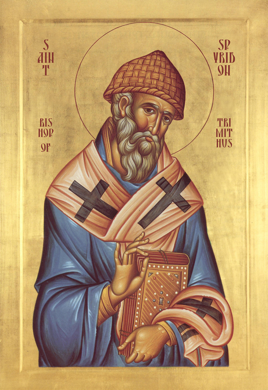 Icon of St. Spyridon of Trimythous - (1SP41)