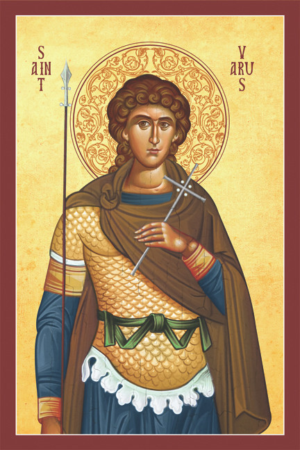 Saint Varus Prayer Card – (UMSPC-004)