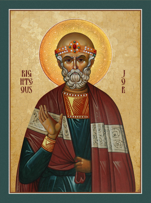 Icon of Righteous Job the Long-suffering - 20th c.