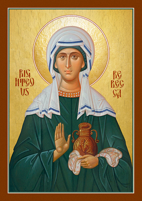 Icon of St. Rebecca the Righteous - (1RA25) - Uncut Mountain Supply