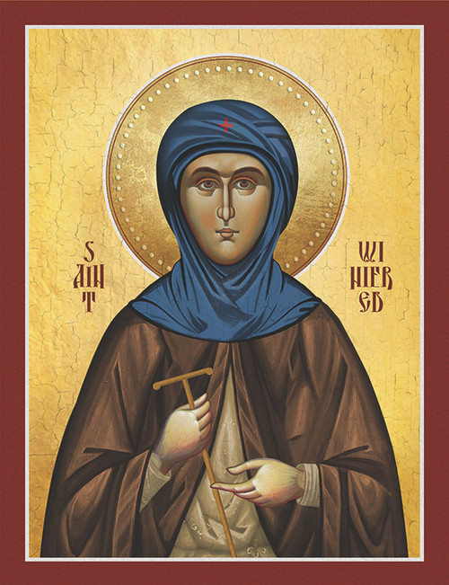 Icon of St. Rachel the Righteous - (1RA23) - Uncut Mountain Supply