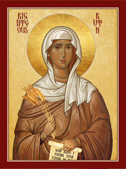 Icon of Righteous Ruth - (1RU10) - Uncut Mountain Supply
