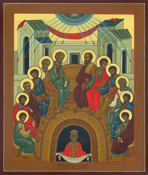 Icon of Pentecost - (11O14) - Uncut Mountain Supply