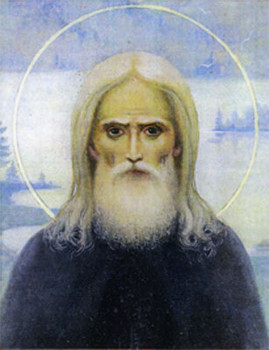 Icon of St. Herman of Alaska (Arctic Detail) - (1HE10) - Uncut Mountain ...