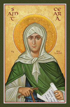 Icon of Saint Cera of Ireland - 20th c.