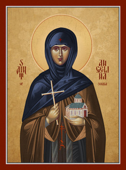 Icon of St. Angelina of Serbia