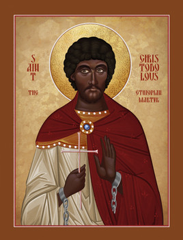 Icon of St. Christodoulos 20th c. - (1OV15)