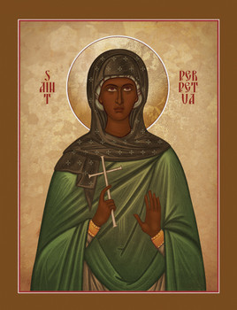 Icon of Saint Perpetua - (1PE39)