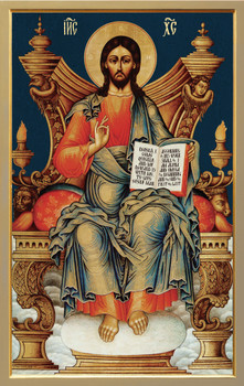 Icon of Christ the Alpha and Omega - (11J26)