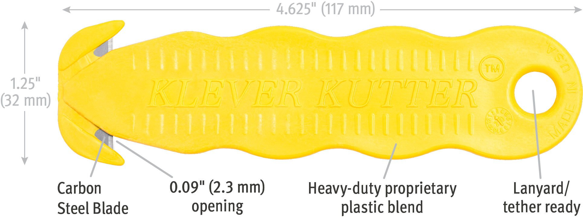 Klever Kutter | clever cutter | safety cutter | a safer box cutter ...