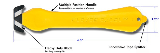 Klever Kutter | Safety knife | Box Cutters | Safety Box Cutters | Box ...