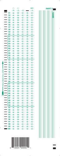882-E-BAG Bag version of 882-E (6000/CTN) - Scantron