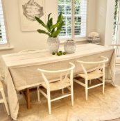 Beige Table linen Cotton 350 x 150cm - Maison Otto Fashion & Homewares ...