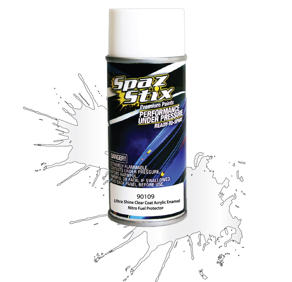 Ultra Shine Clear Coat, 3.5oz Aerosol Can - Loco Joe's Hobbies