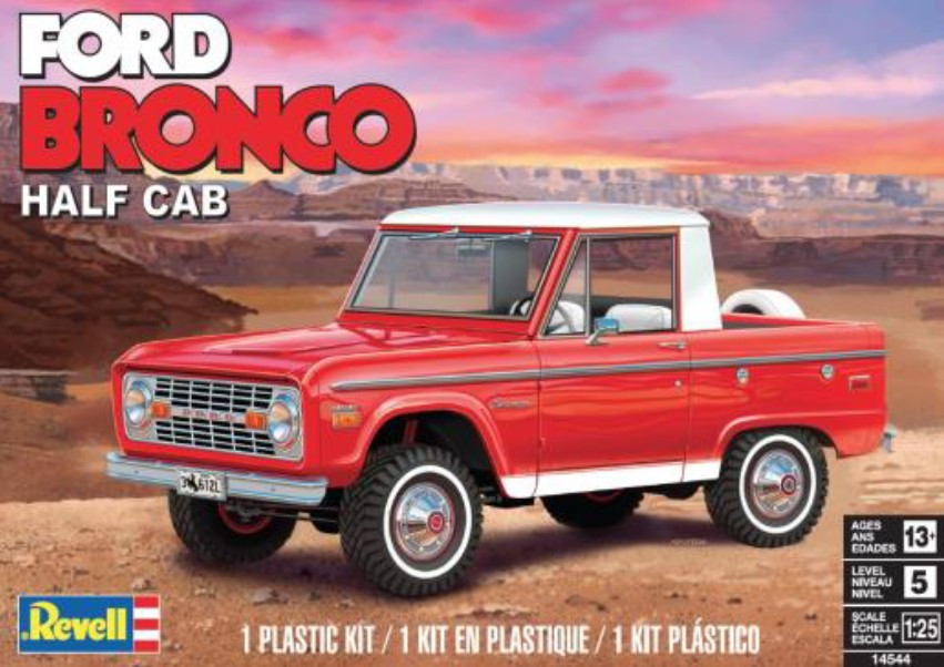 1/25 Ford Bronco Half Cab Truck - Loco Joe's Hobbies