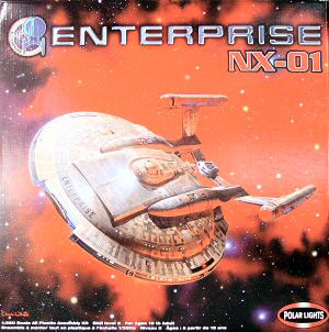 Polar Lights 1/350 Scale Star Trek ENTERPRISE NX-01 Model Kit 4201 ...