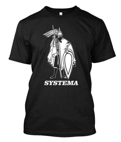 Systema T Shirts, Systema Russian Martial Art Logo T-Shirt Tee