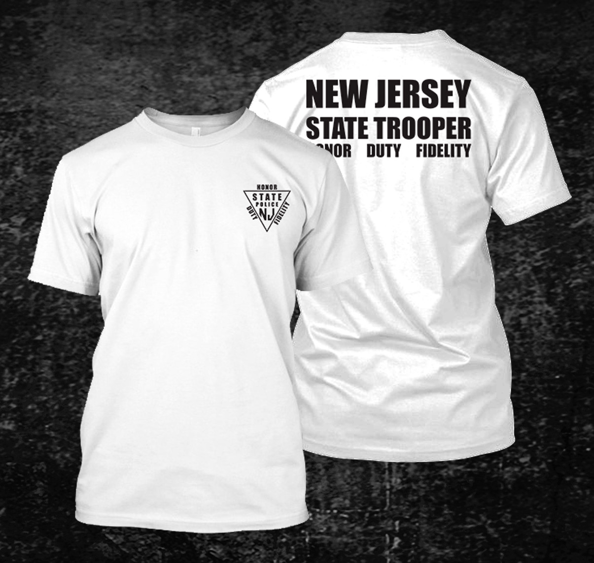 NJ State Police Shirt, New Jersey State Trooper T Shirt - Dejavain