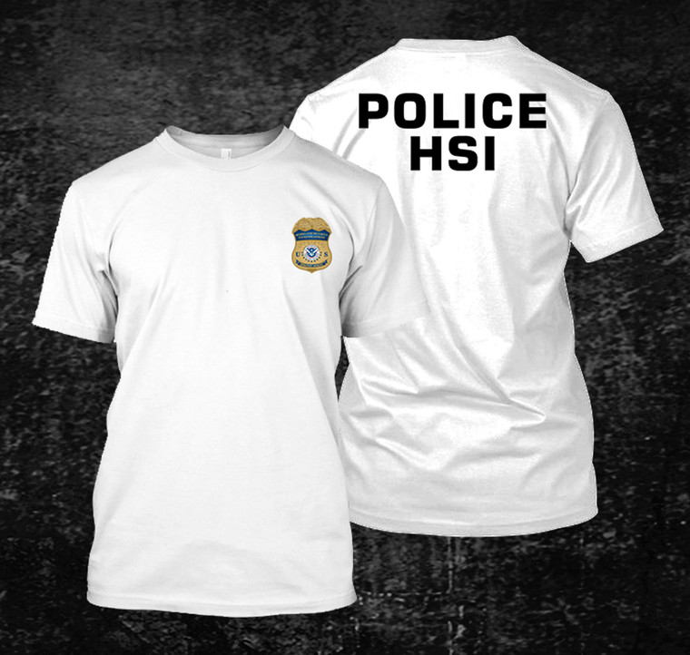 Homeland Security T Shirt, HSI Homeland Security Shirts Tee